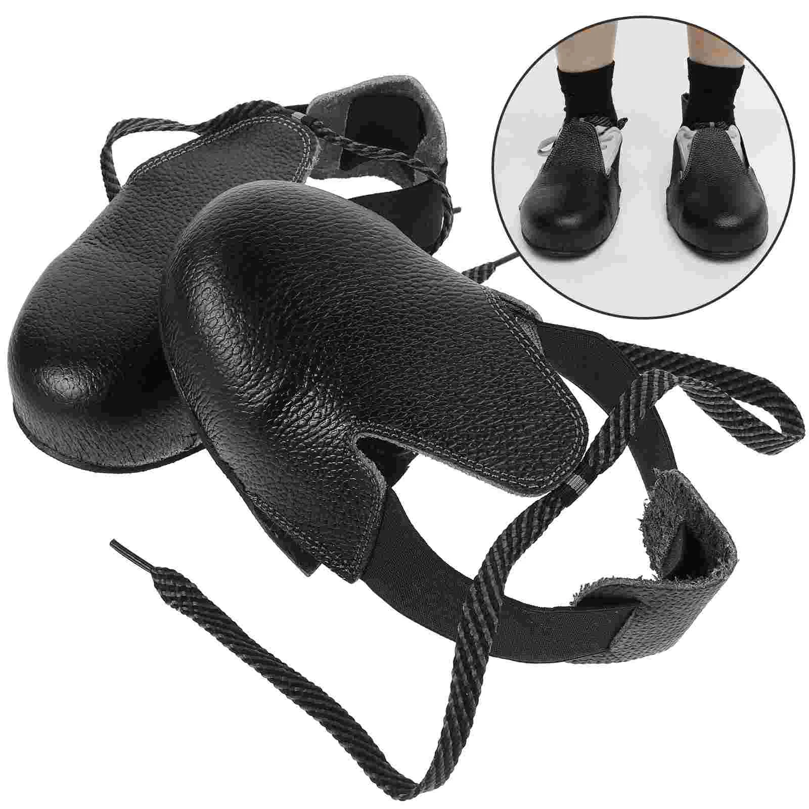 Shoes-Toe-Safety-Steel-Shoe-Cover-Work-Boots-Overshoes-Covers-Anti-Cap ...