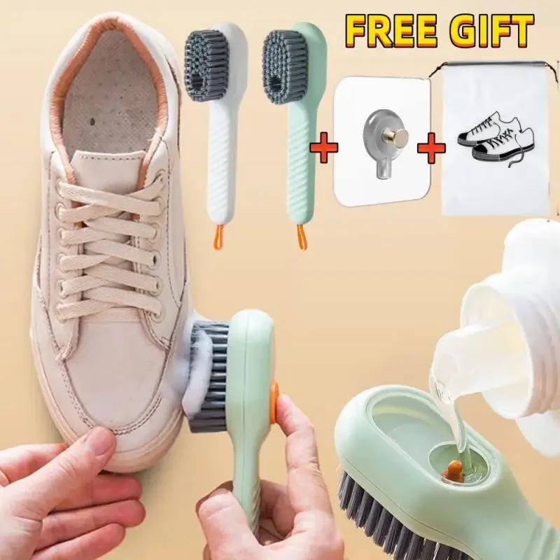 Multifunction-Cleaning-Shoe-Brush-Soft-Automatic-Liquid-Shoe-Brush-Long ...