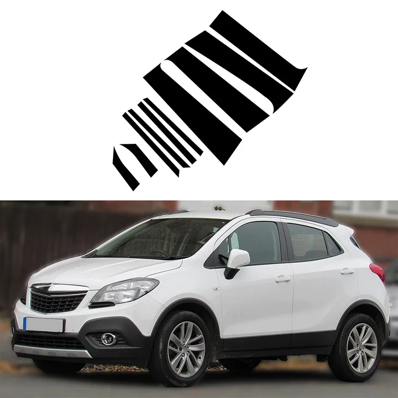 10Pcs-Car-Pillar-Posts-Door-Window-Trim-Cover-Stickers-Decal-For-Opel ...