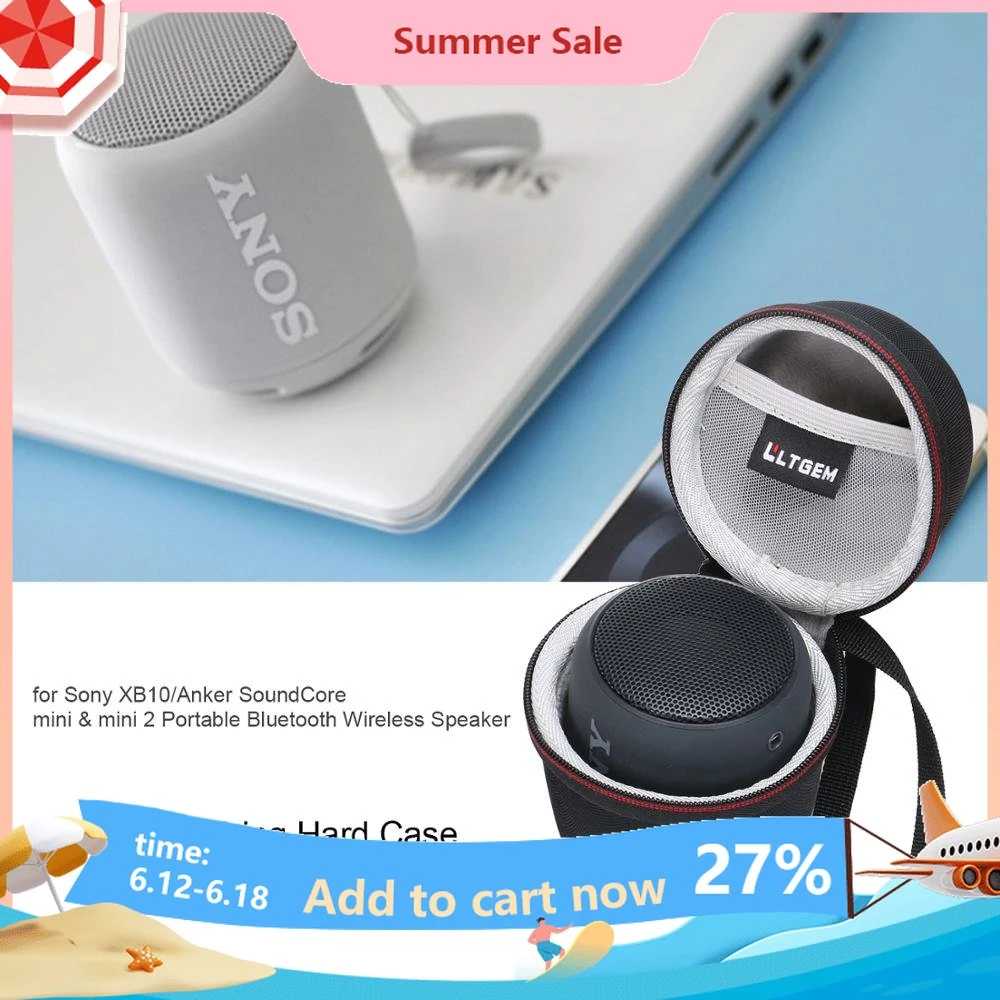 소니 XB10 / Anker SoundCore Mini & Mini 2 휴대용 무선 스피커와 호환되는 LTGEM 하드 케이스 ...