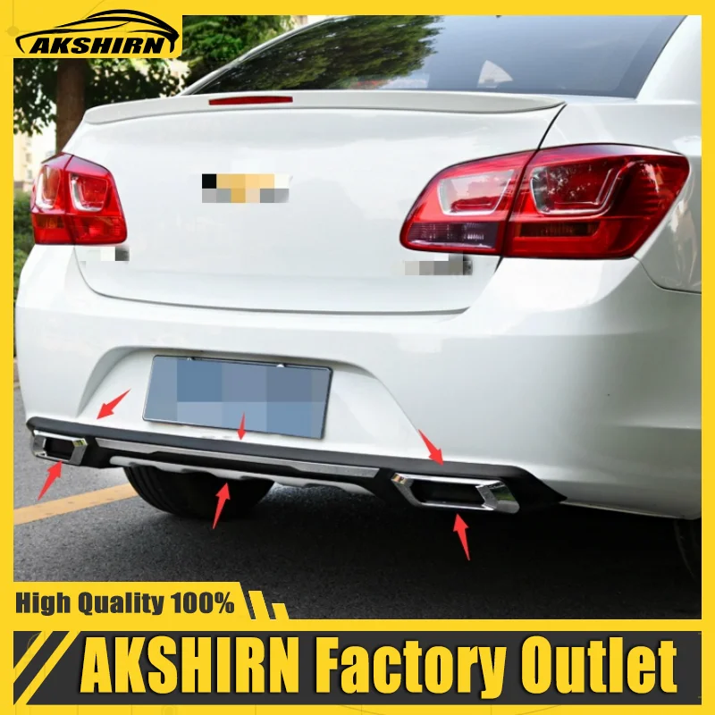 For-Chevrolet-Cruze-Rear-spoiler-ABS-Rear-Bumper-Diffuser-Bumpers ...