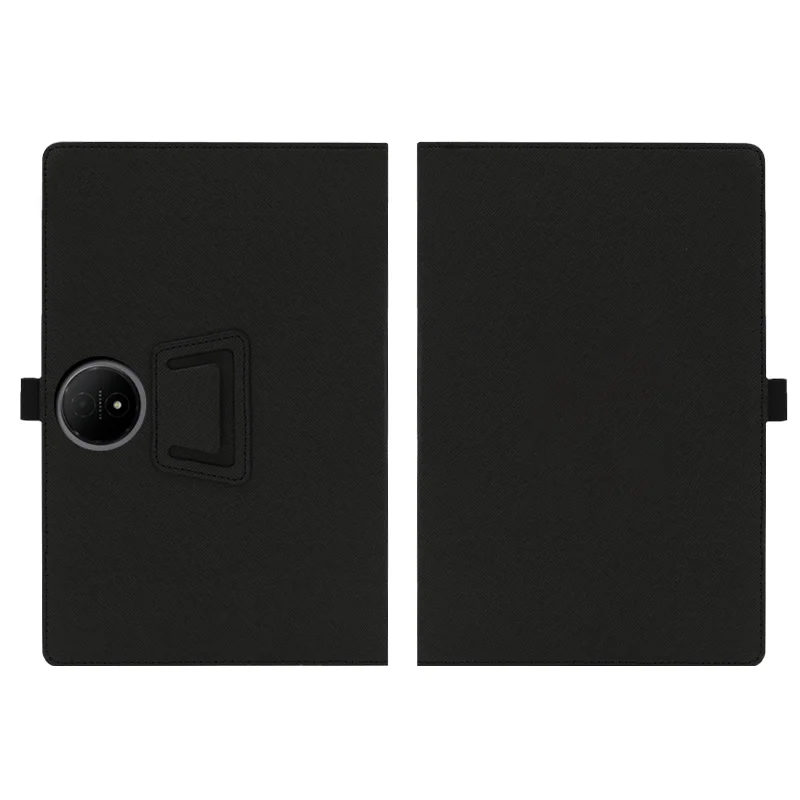Premium PU Leather Tablet Cover with Stylus Holder - Handheld Design in ...