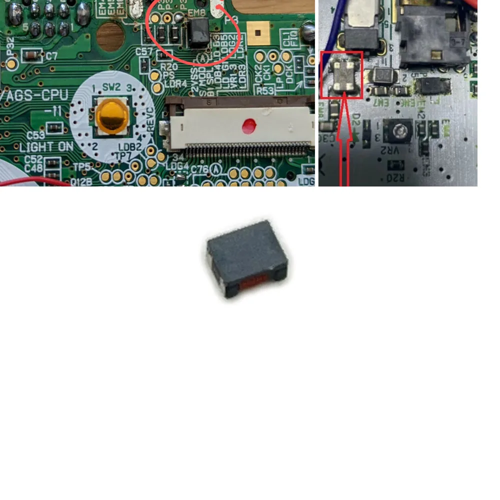5PCS-EM8-For-Nintendo-DS-Lite-GameBoy-Advance-GBA-SP-Replacement-Part ...