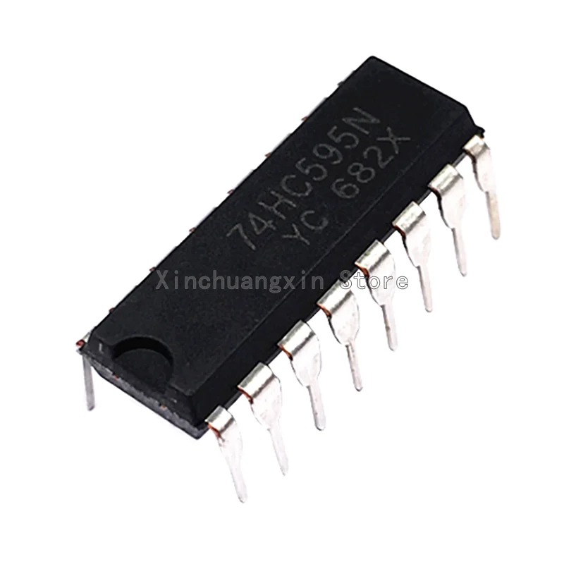 10PCS-SN74HC595N-DIP16-SN74HC595-DIP-74HC595N-74HC595-DIP-16-Logic-Chip ...