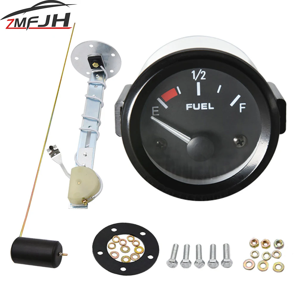 Fuel-Gauge-2-52mm-Fuel-Level-Gauge-Car-Meter-with-Fuel-Float-Sensor ...