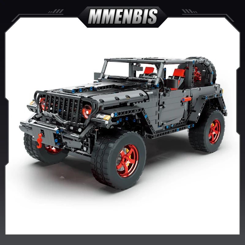 Bricks Jeep Technic | Jeep Trucks Blocks | Technic Block Jeep | Build ...