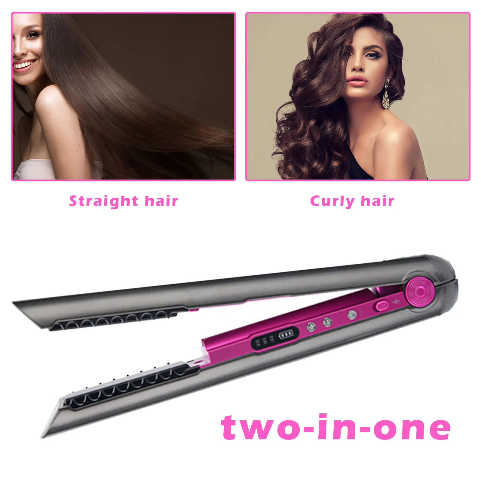 Electric-Splint-Hair-Straightener-Hot-Air-Comb-Brush-Hair-Styling ...