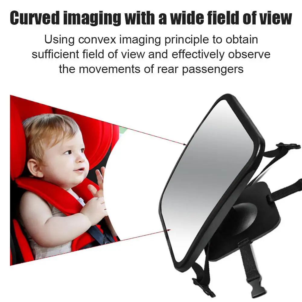 Car Baby Safety Rearview Mirror Rotation 360 – NZshopsmart