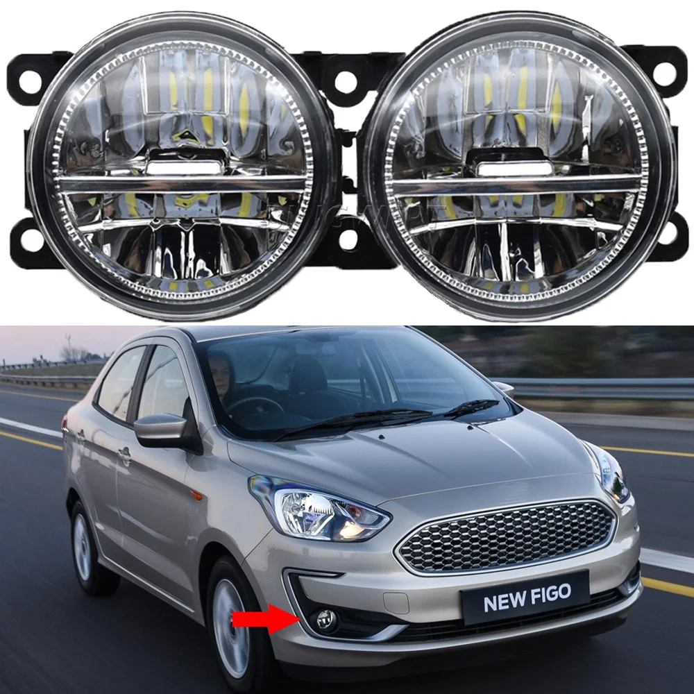 Car-Styling-Front-Foglight-FogLamp-For-Ford-Figo-KA-KA-Figo-2015-2016 ...