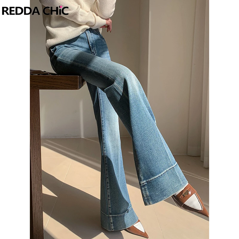 REDDACHiC-Tall-Girl-Friendly-Flared-Jeans-90s-Vintage-Y2k-Jeans-Women ...