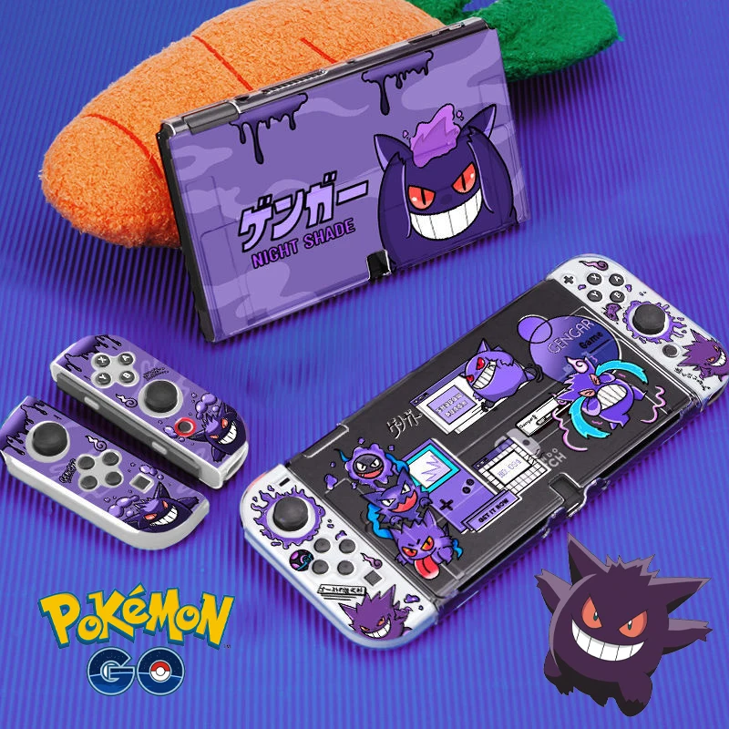 Fashion Pokemon Gengar Hard Protective Case Shell for Nintendo Switch ...