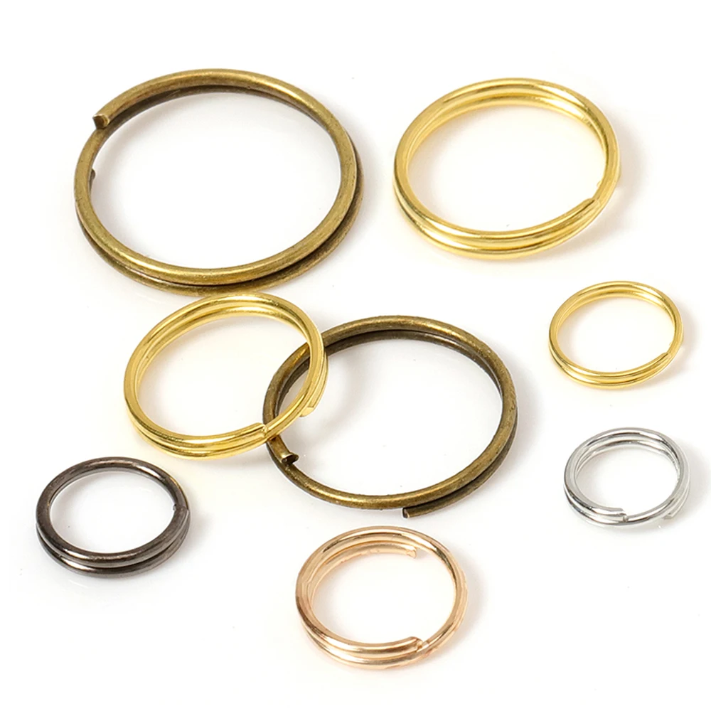 200pcs-Keychain-Rings-Open-Jump-Split-Rings-Double-Loops-Circle-Key ...