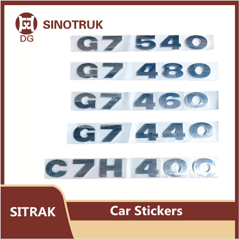 Car-Stickers-For-SINOTRUK-SITRAK-G7-C7H-Door-Horsepower-Logo-Digital ...