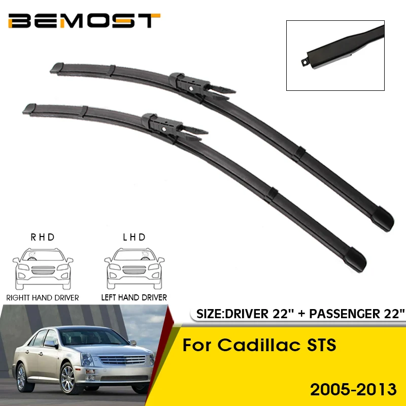 Car-Wiper-Blades-For-Cadillac-STS-2005-2013-Windshield-Windscreen-Front ...