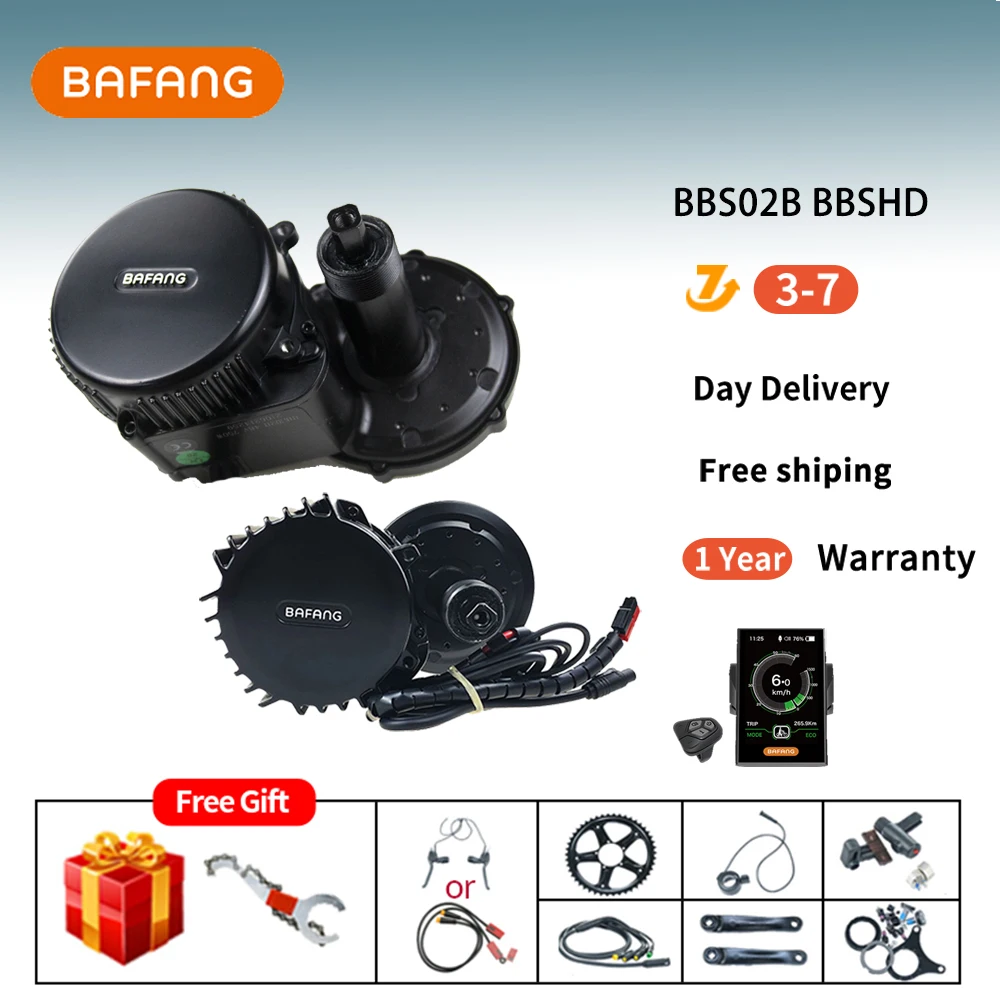 Bafang 48v 750w Bbs02 Kit Battery | Bafang 500w Mid Drive Kit Battery ...