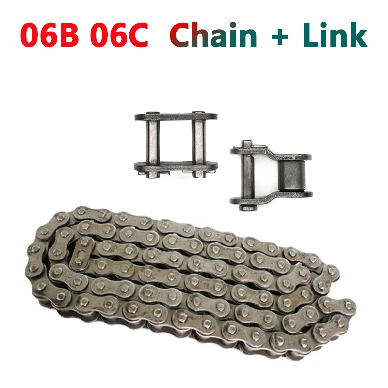 06B-06C-Roller-Chain-Chain-Links-Connector-Industrial-Transmission ...