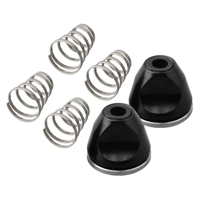 Bicycle Quick Release Skewer Kit - 2 M5 Hub Nuts & 4 Springs