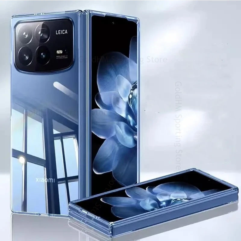 For-Xiaomi-Mix-Fold-4-5G-HD-Transparent-Flip-Phone-Case-For-Mix-Fold-3 ...