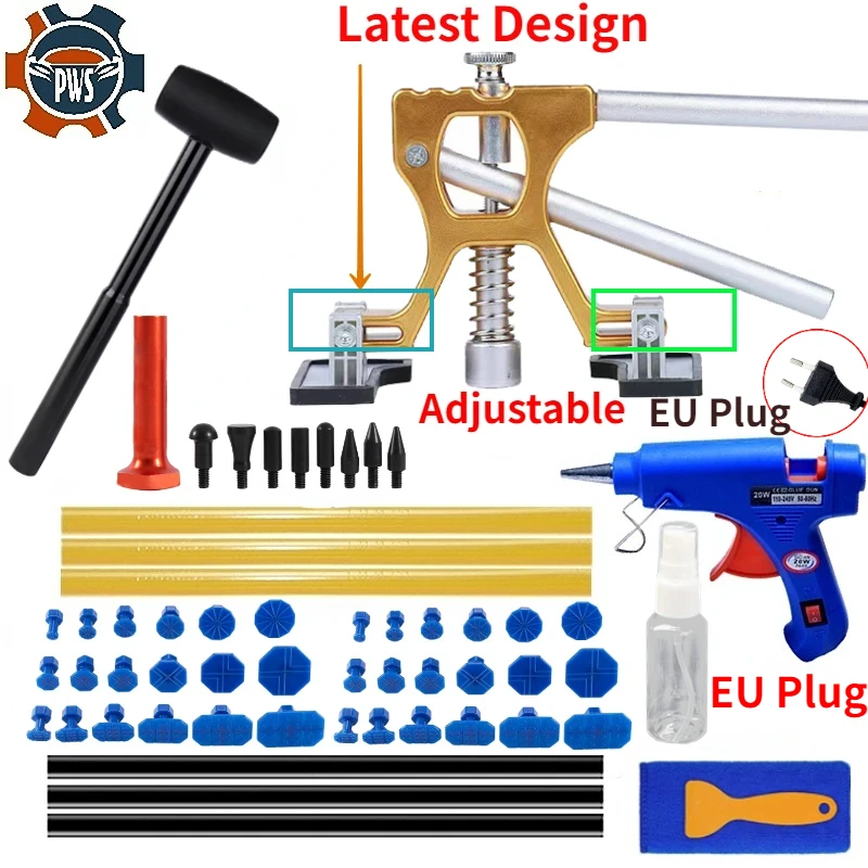 Car-Dent-Remover-Kit-EU-Plug-Glue-Gun-Dent-Repair-Tool-Dent-Puller-Auto ...