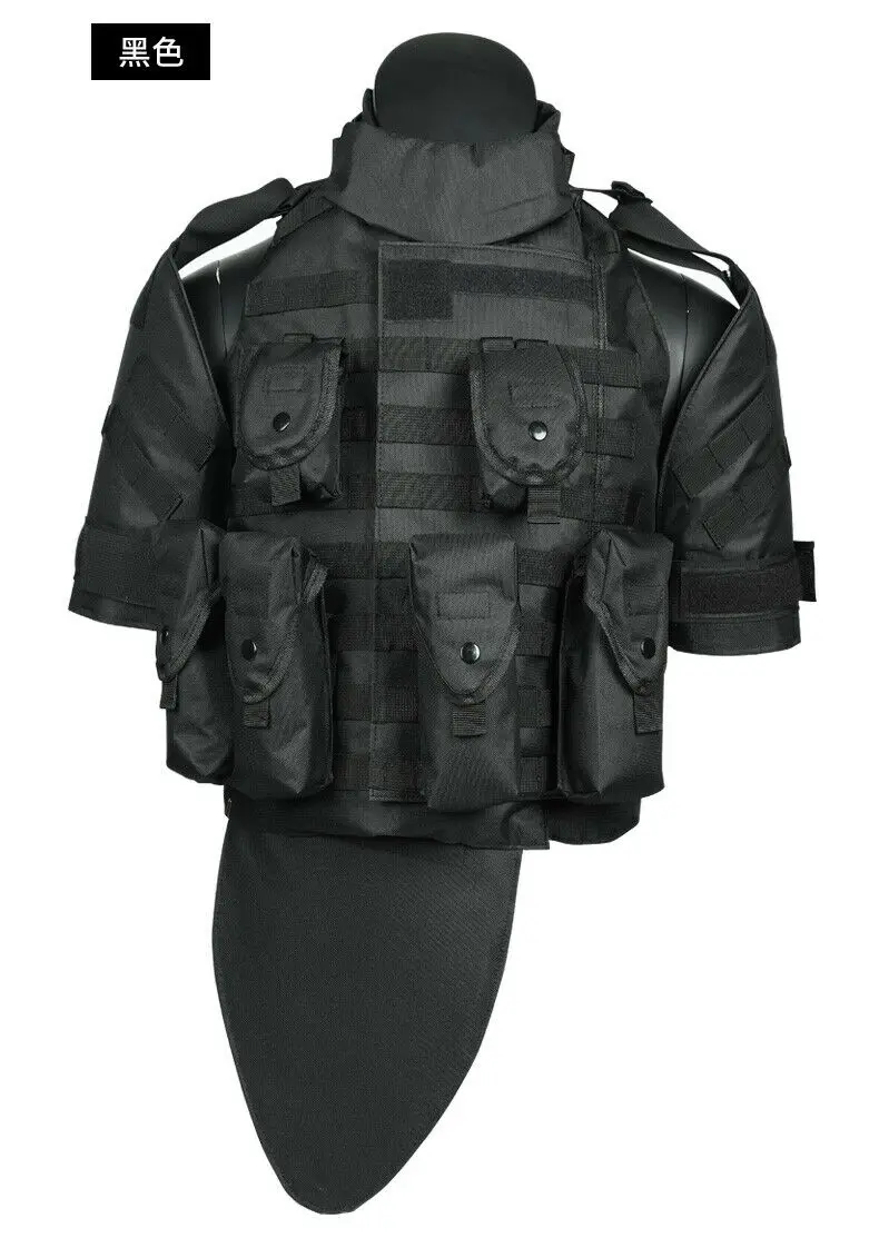 NEW-Tactical-Body-Armor-Hunting-Wargame-Interceptor-OTV-Nylon-Vest-with ...