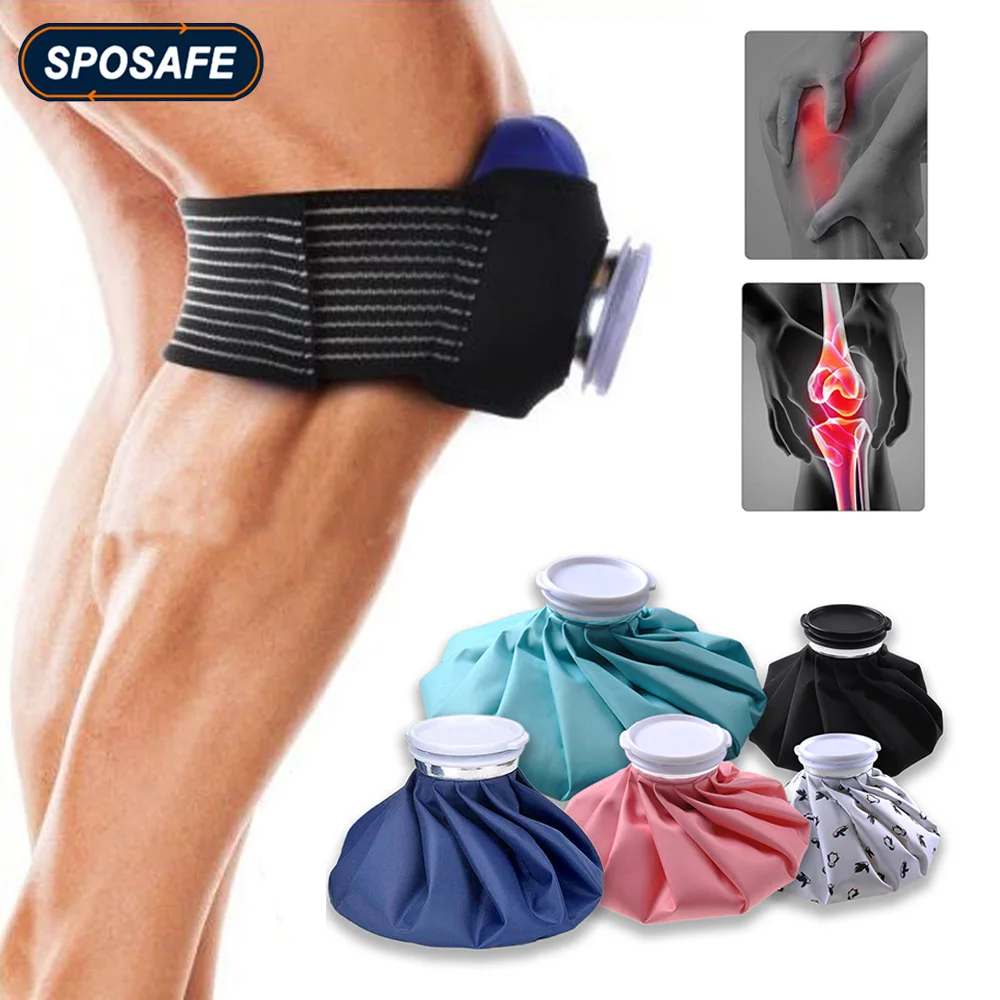 Professional Ice Bag Bandage with Reusable Ice Bag Pack for Arm Calf ...
