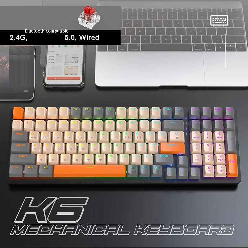 Korean-Bluetooth-compatible-Mechanical-Keyboard-Gaming-Keyboard ...