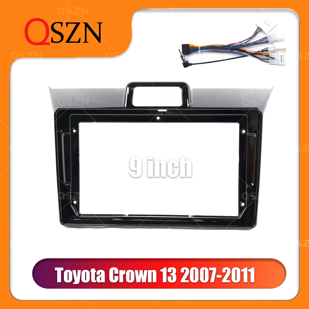 9 Inch Car Radio Frame Fascia For Toyota Corolla Axio Fielder 2015 ...
