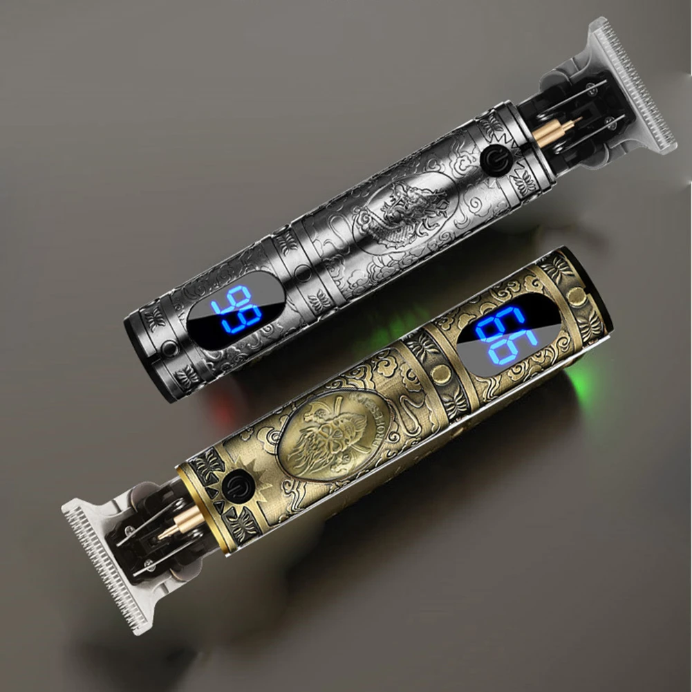 Metal Vintage T9 Machine Hair Clipper Hairdresser Professional Haircut ...