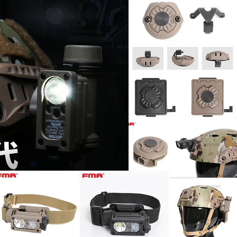 FMA-IR-low-Survival-light-with-headband-Tri-color-Flashing-Signal-Light ...