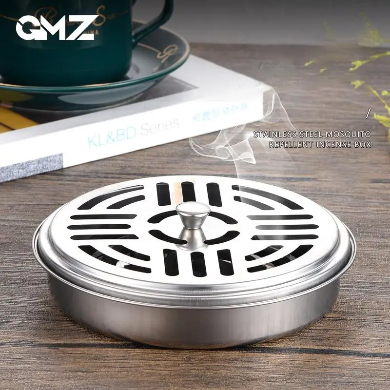 Metal Repellent Rack With Cover Portable Mosquito Coils Holder Large ...