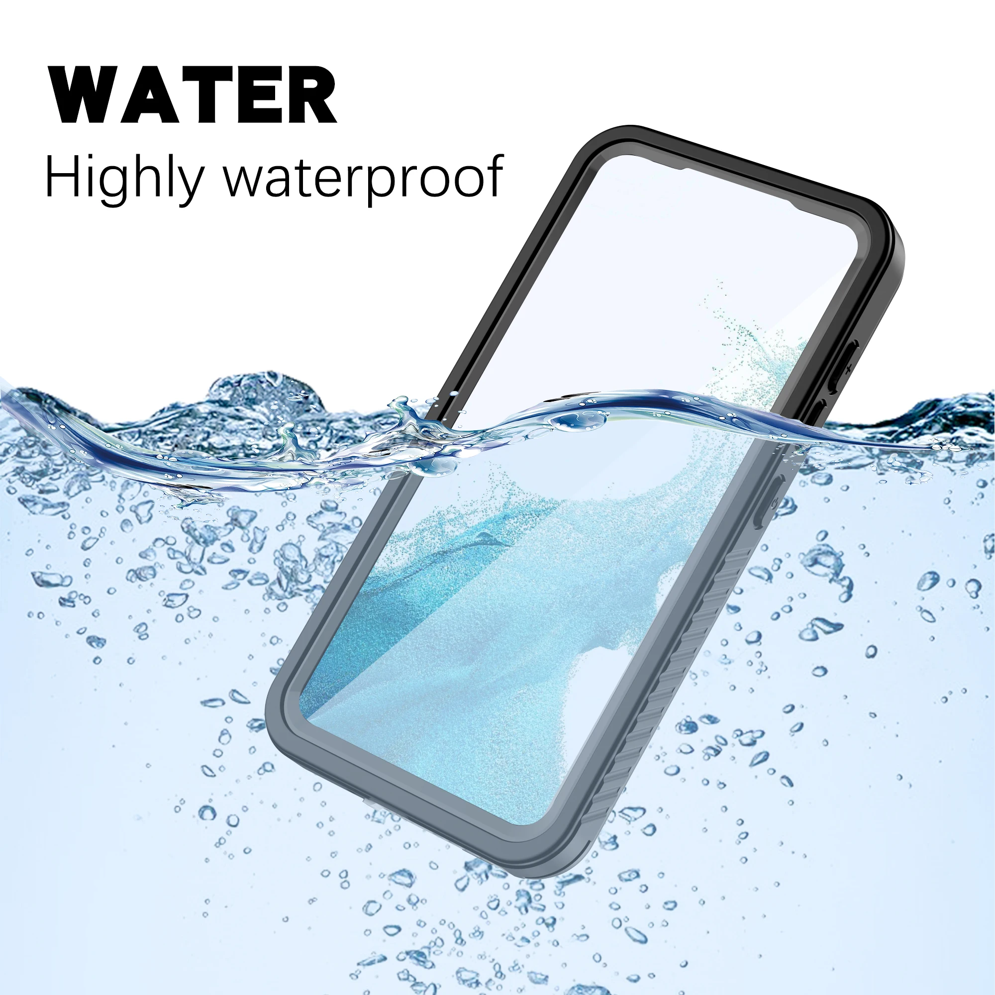 For-Galaxy-S24Ultra-S24-Plus-IP68-Waterproof-Transparent-Phone-Case ...