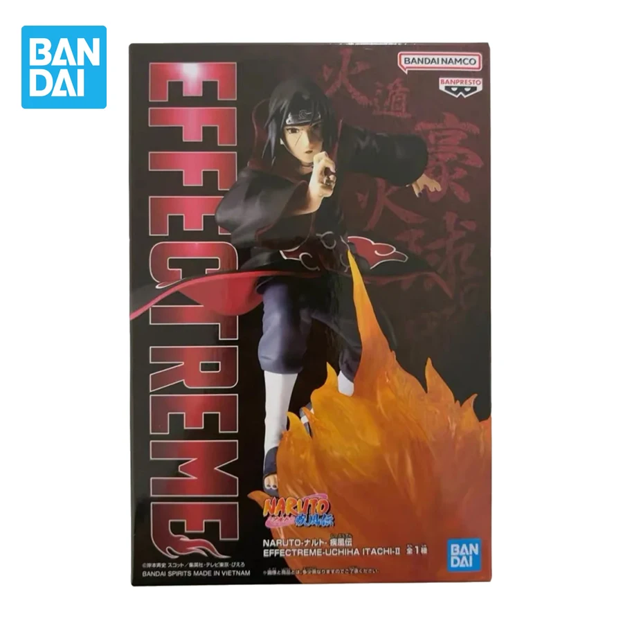 Banpresto Anime Naruto Shippuden figuras Effectreme Uchiha Itachi PVC ...