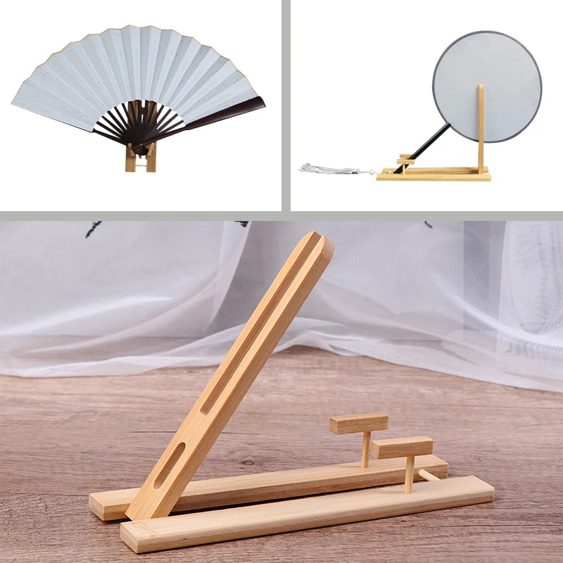 Vintage-Home-Decor-Folding-Fan-Display-Stand-Japanese-Fan-Holder-Stand ...