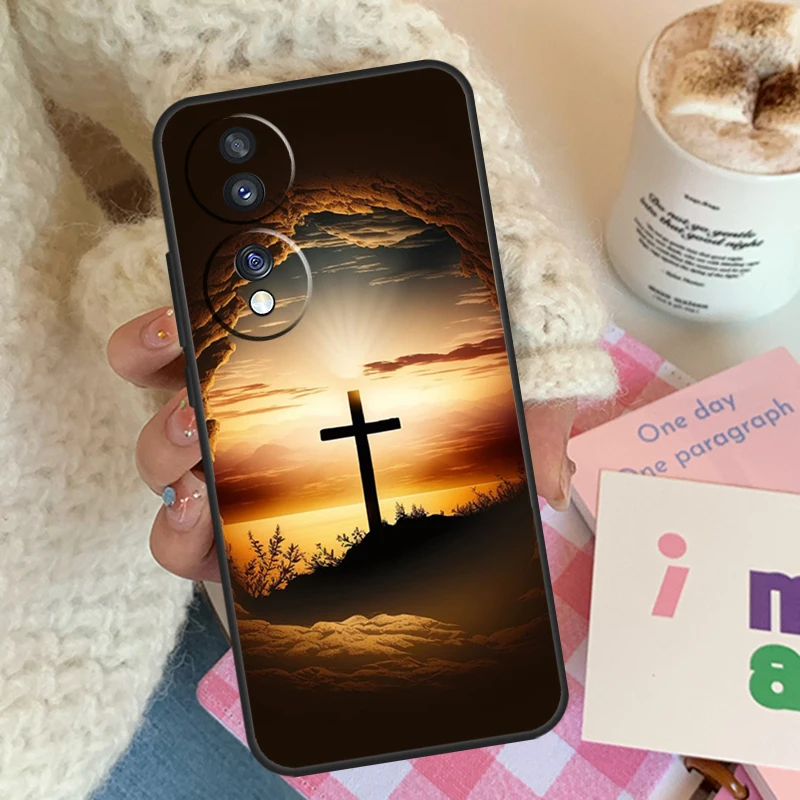 Faith Christian Jesus Phone Case Cover for Honor X6a (15353)