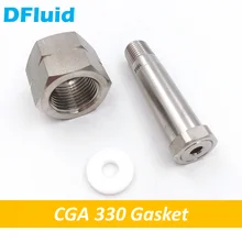 PCTFE CGA 가스켓, PTFE 와셔, 가스 실린더 연결 밀봉 개스킷, CGA170, CGA180, CGA320, CGA330, CGA660, CGA670, CGA678 ...
