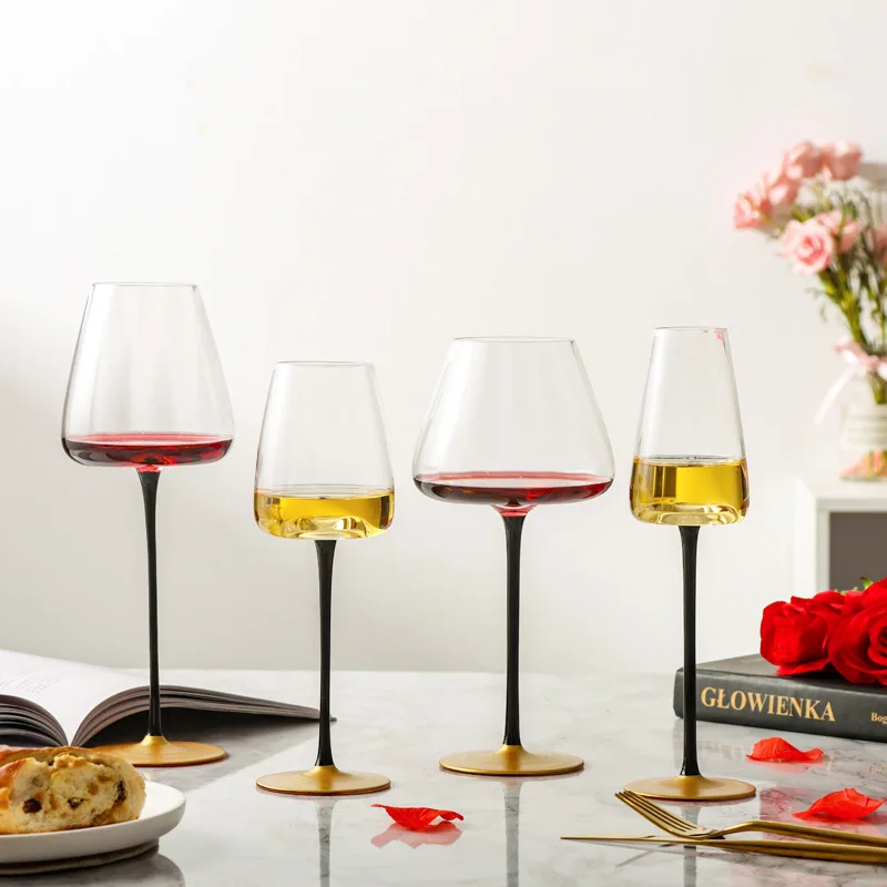 Square Bottom Wine Glasses