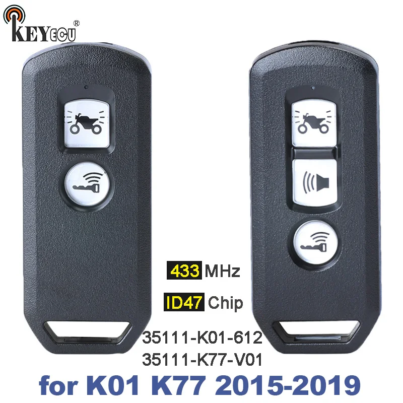 KEYECU-434MHz-ID47-35111-K77-V01-Motorcycle-Scooter-Smart-Card-Remote ...