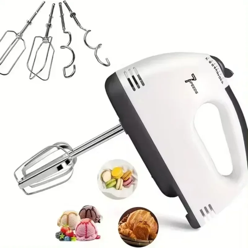 Handmixer-Electric-Handheld-Portable-Kitchen-Mixer-Electric-Stainless ...