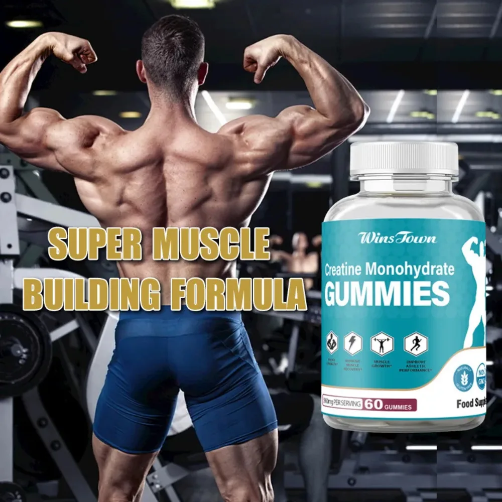 Muscle-Creatine-Monohydrate-Gummies-provide-muscle-energy-to-promote ...