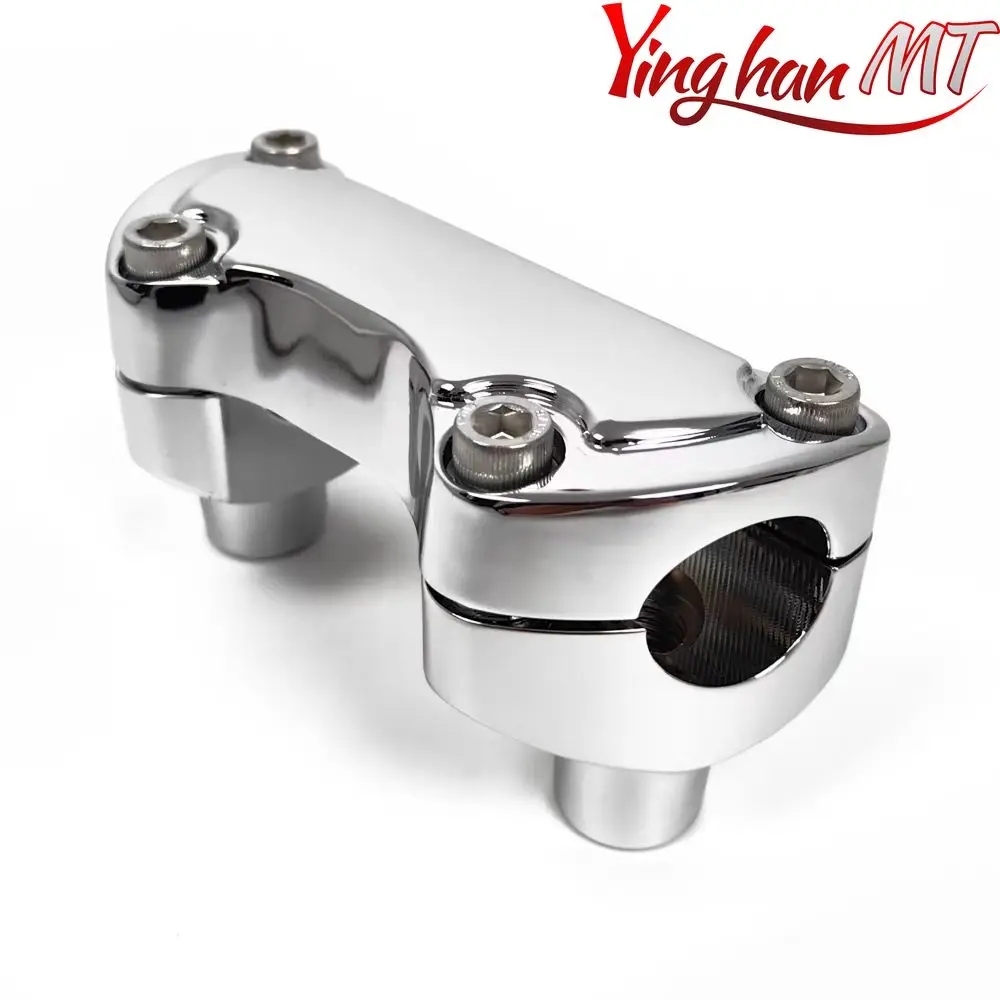 motorcycle-1-Diameter-Handlebar-Riser-Clamp-Fit-For-Harley-Softail ...