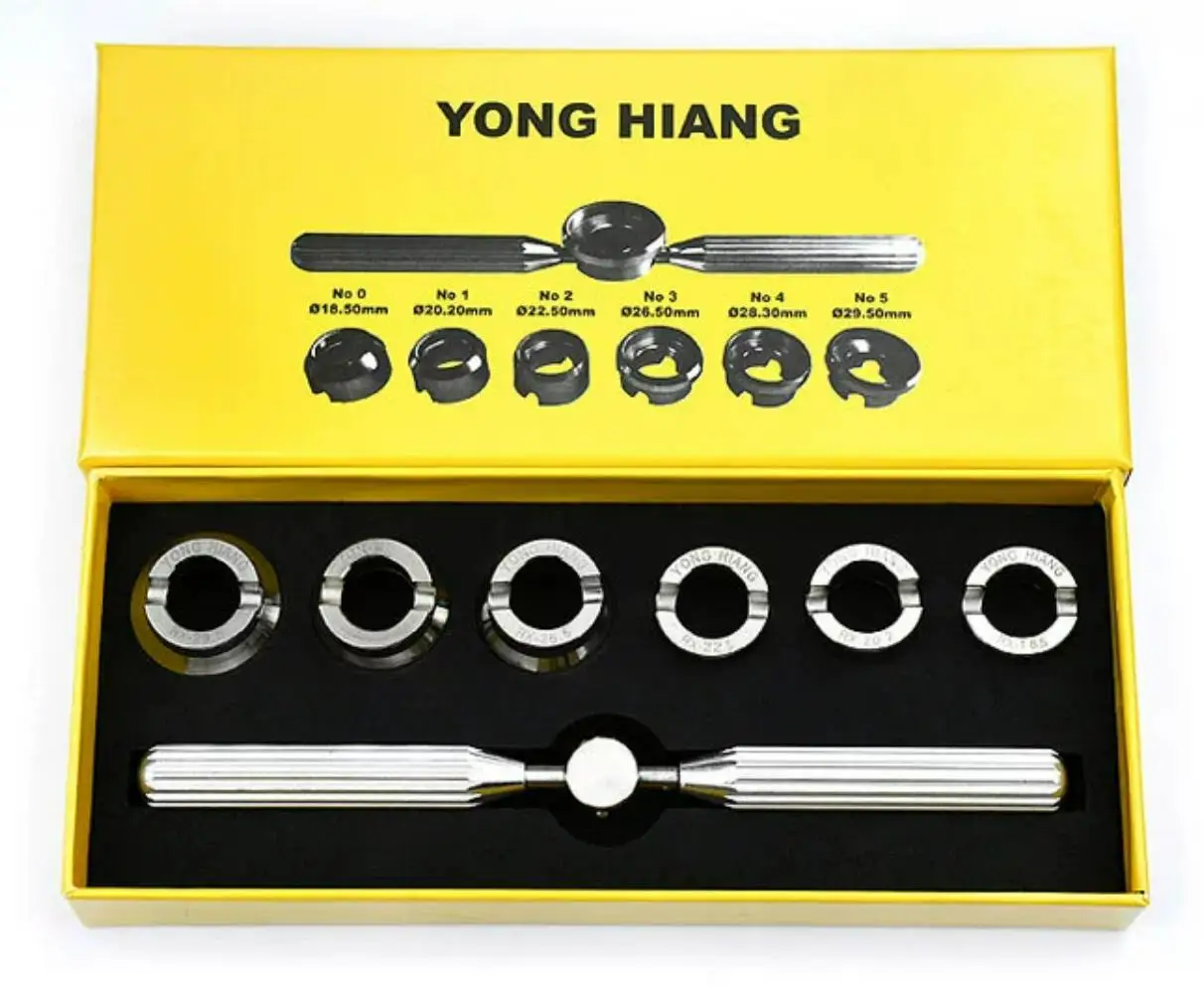 7 Pcs Watch Tools Clock Watch Opener Repair Tool Easy Open Watch Back ...