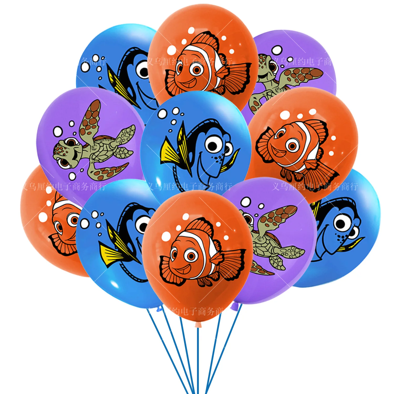 10-20pcs-Disney-Finding-Nemo-Fish-Sea-Animal-Clownfish-Balloon-Ocean ...