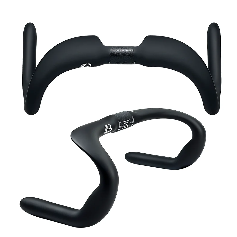 2025 New BALUGOE Carbon Fiber Bike TT Handlebar Racing Handlebars Black ...