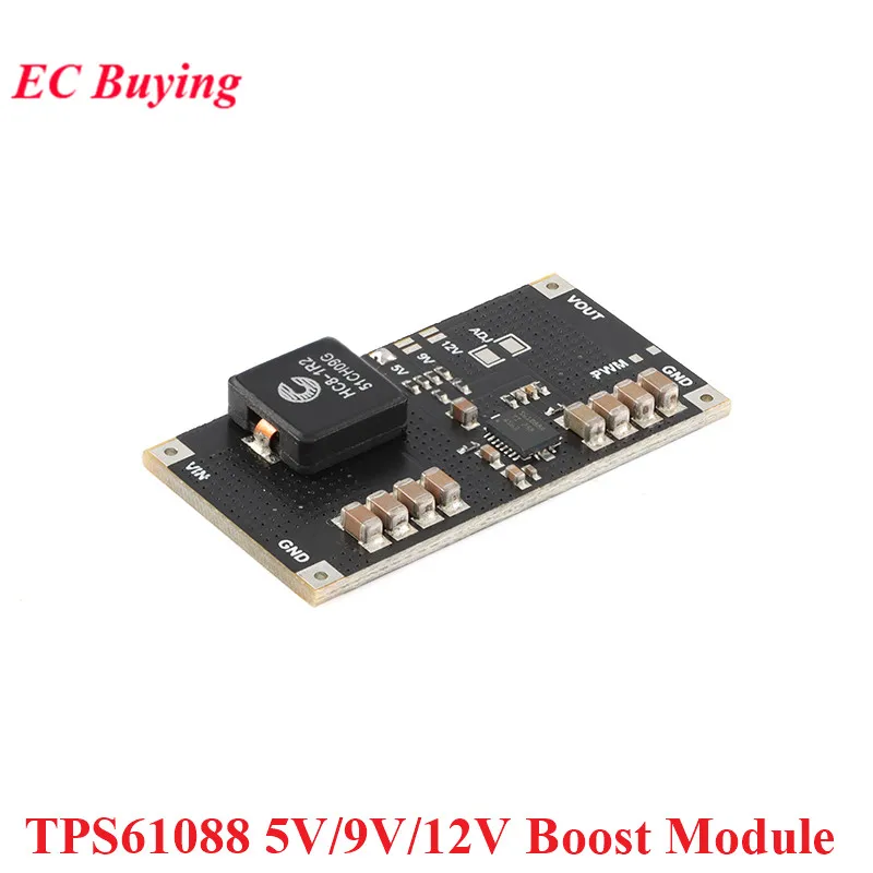 TPS61088 5V 9V 12V Adjustable Boost Step Up Board Module Switch Power ...