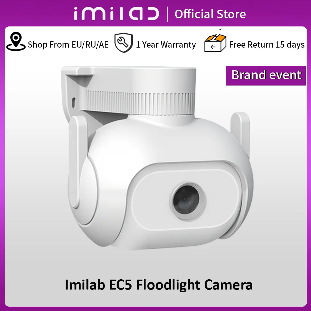 IMILAB- EC5 Wifi Smart Security System Kit, Outdoor Video Surveillance, IP Wireless App Control ...