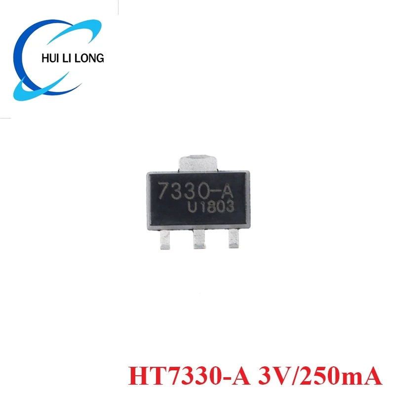 Regulador lineal de caída baja, Chip LDO IC, HT7330, HT7333, HT7350 ...