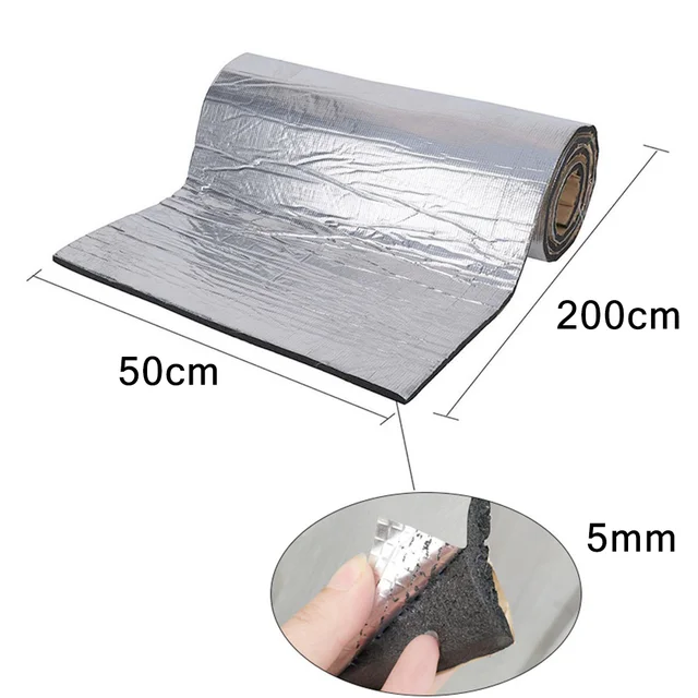 Universal Car Hood Engine Sound Deadening Noise Insulation Pad for Cars ...