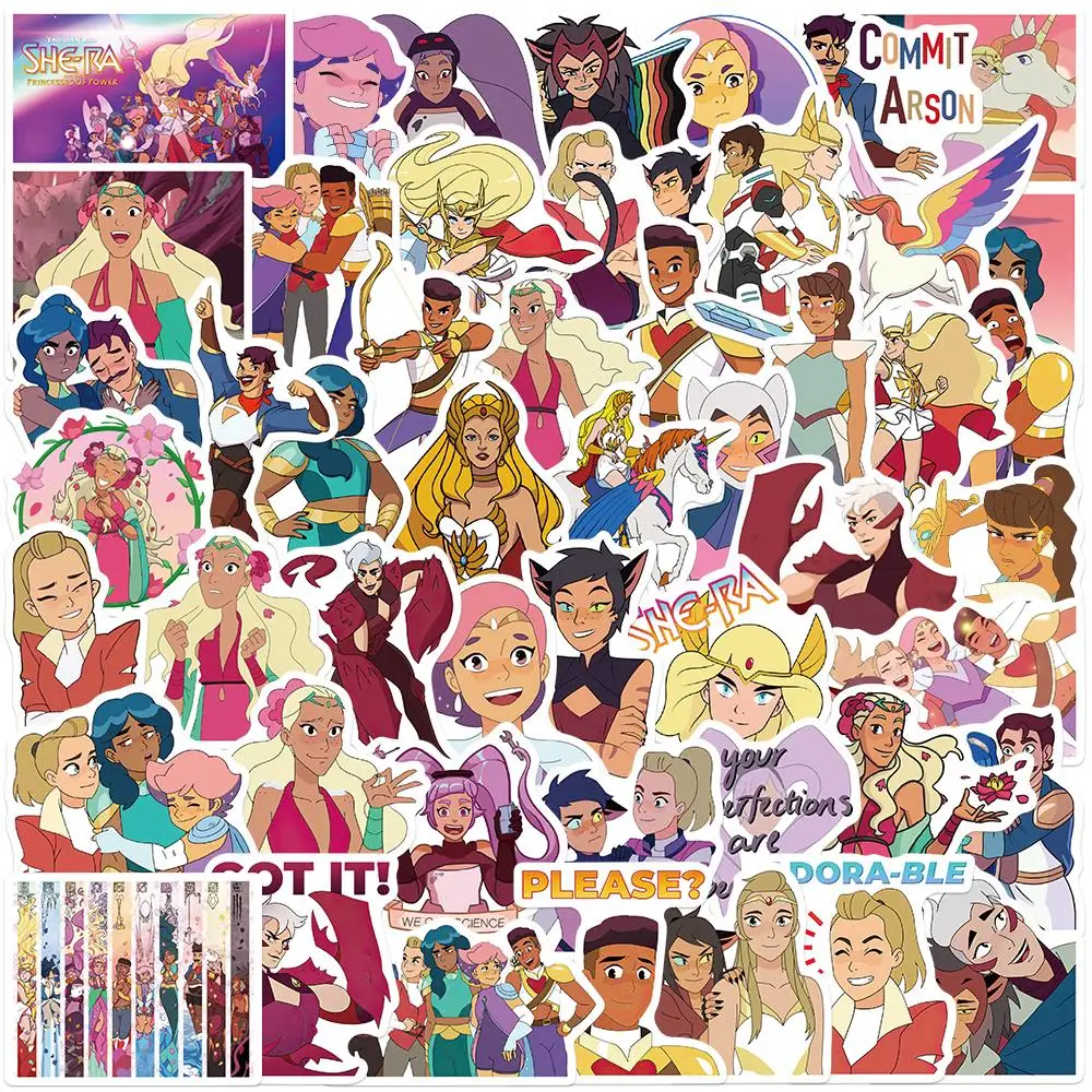 50PCS-Endibas-She-Ra-and-Princesses-Sticker-Game-Sticker-Suitcase ...