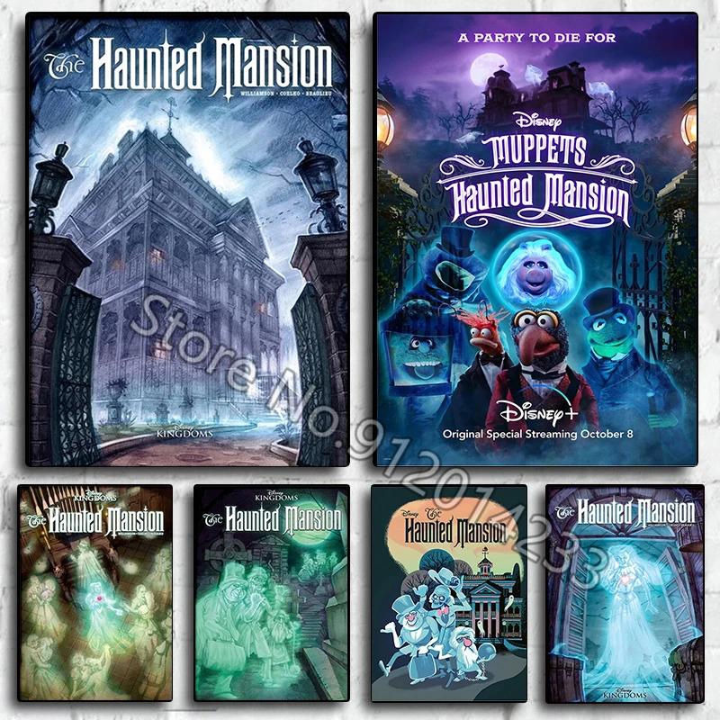 Haunted Mansion Disneyland Poster