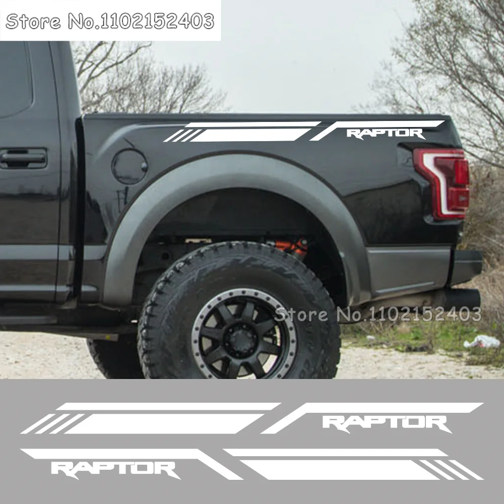 Cama Side Stripes Etiqueta para Ford F150 Ranger Raptor, Decalque Do ...
